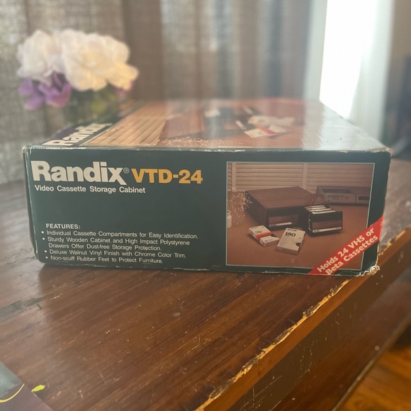 randix | Other | Vhs Tape Holder | Poshmark